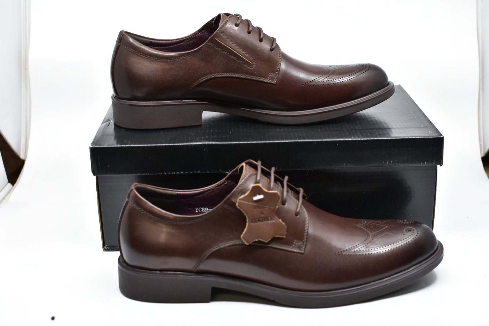 Ricky Gift Coffee Brown Men Official Shoes - Ricky Gift Shop