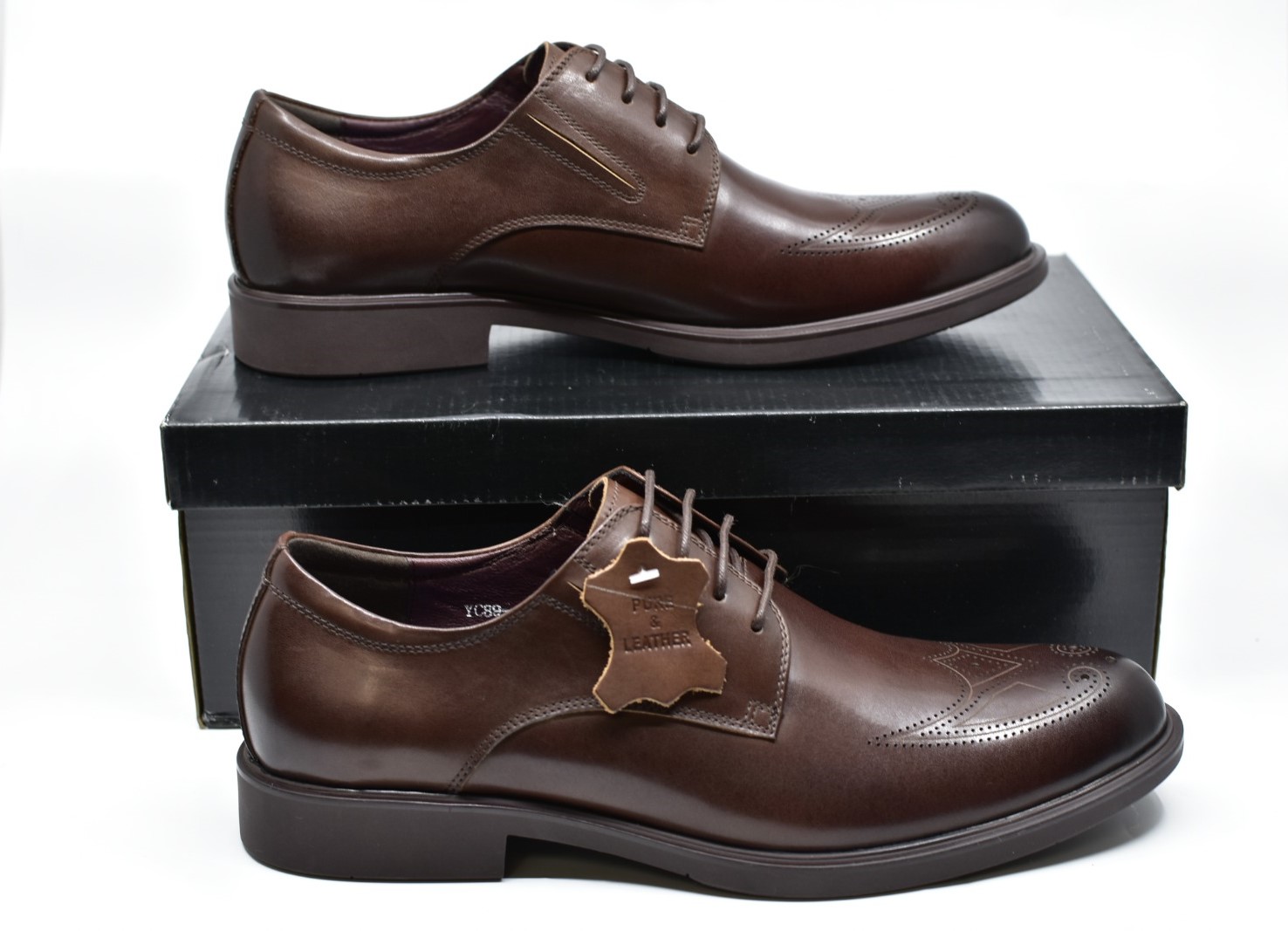 Ricky Gift Coffee Brown Men Official Shoes - Ricky Gift Shop